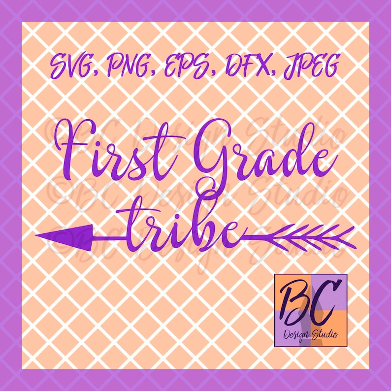 First Grade Tribe Svg, Teacher Svg, First Grade Svg, Arrow, Shirt, 1st ...