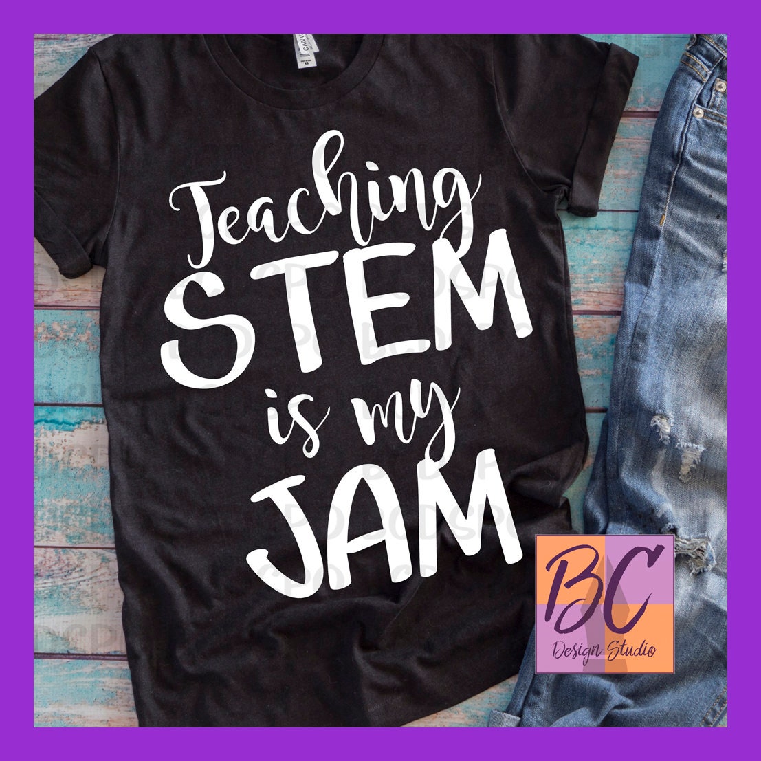 Teaching STEM is My Jam Svg, Teacher Svg, School Shirt, STEM Teacher ...