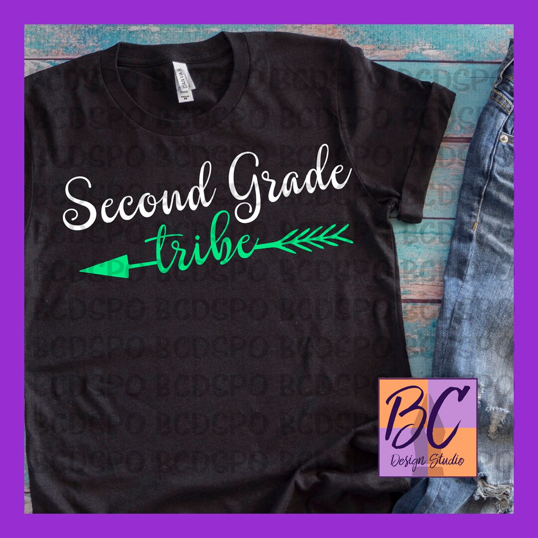 Tribu de segundo grado svg maestro svg segundo grado svg - Etsy México