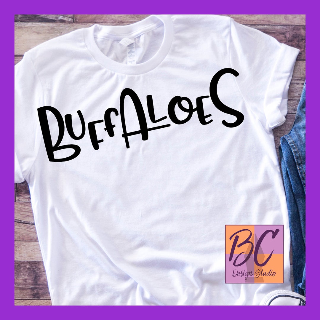 BUFFALOES Team Sports Name Svg, Jpg, Dxf, Eps, Png, Clip Art, Sports ...
