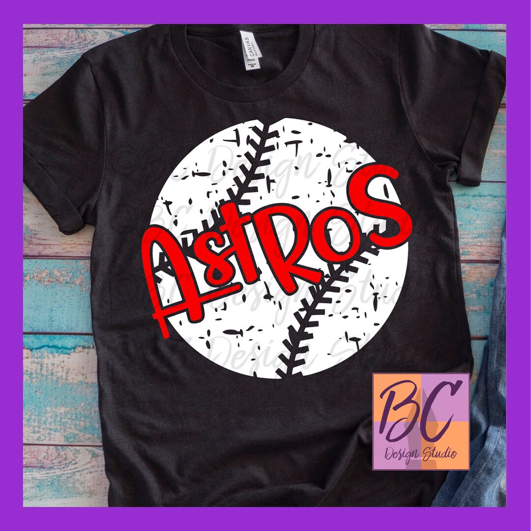 Astros Grunge Distressed Baseball Svg, Jpg, Dxf, Eps, Png, Clip Art ...
