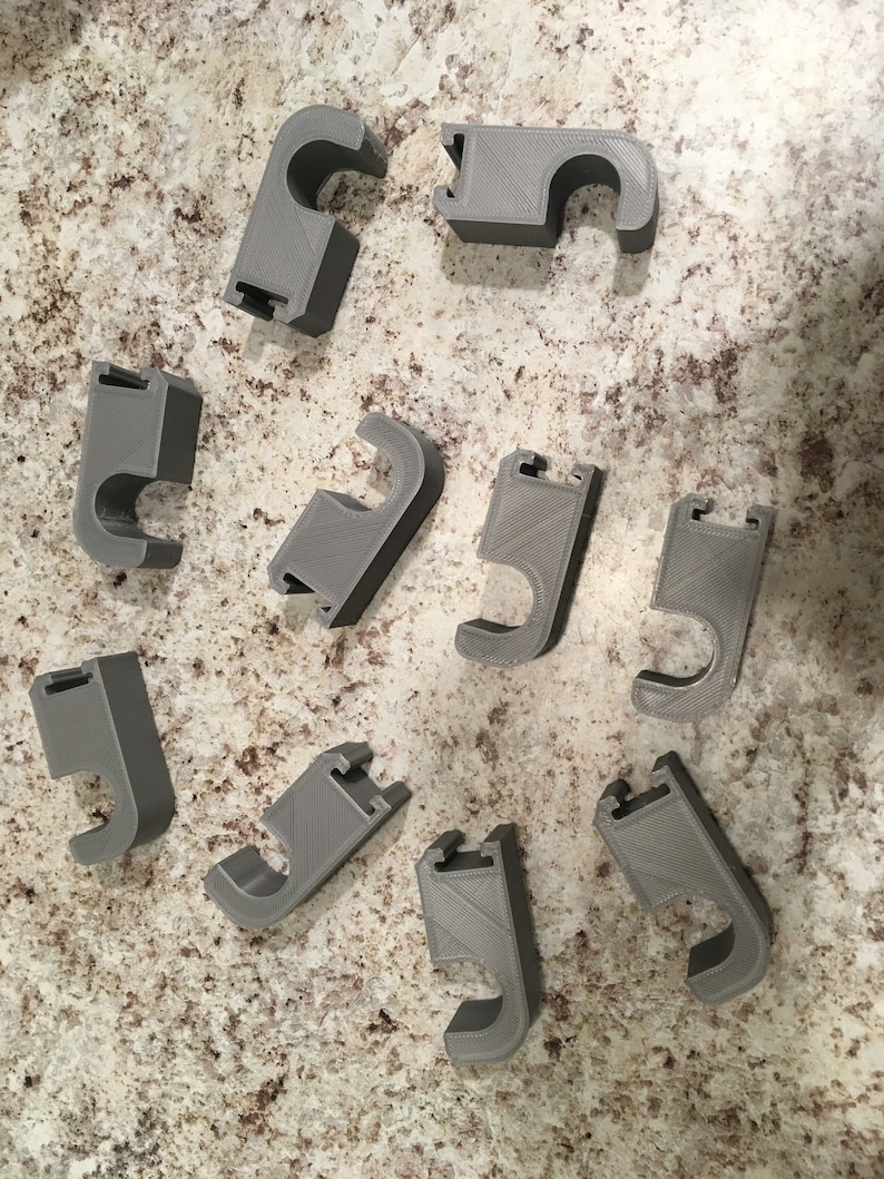 Coleman Pop-up Curtain Rod Holder 10 Pack - Etsy