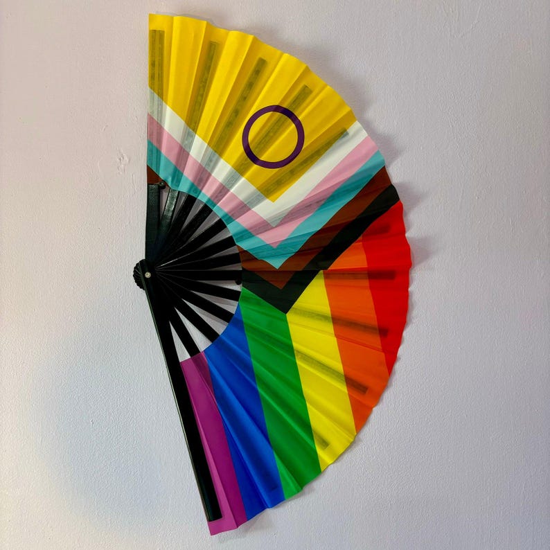 Pride Fans | Large Hand Fan - Etsy