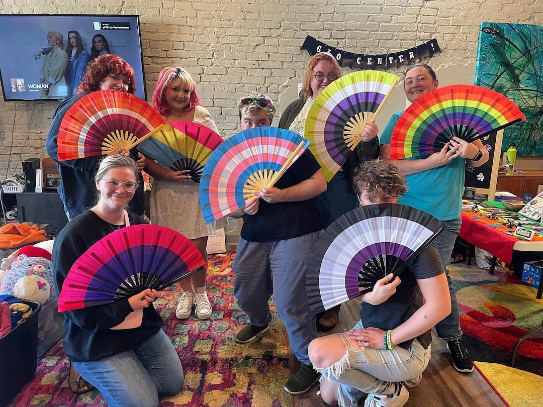 Pride Fans | Large Hand Fan - Etsy