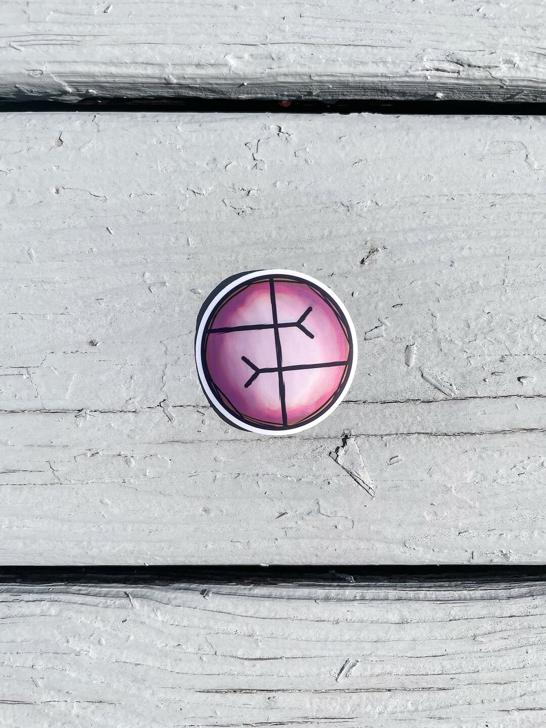 Empath Symbol Vinyl Sticker Weatherproof Multiple Finishes Witchy ...