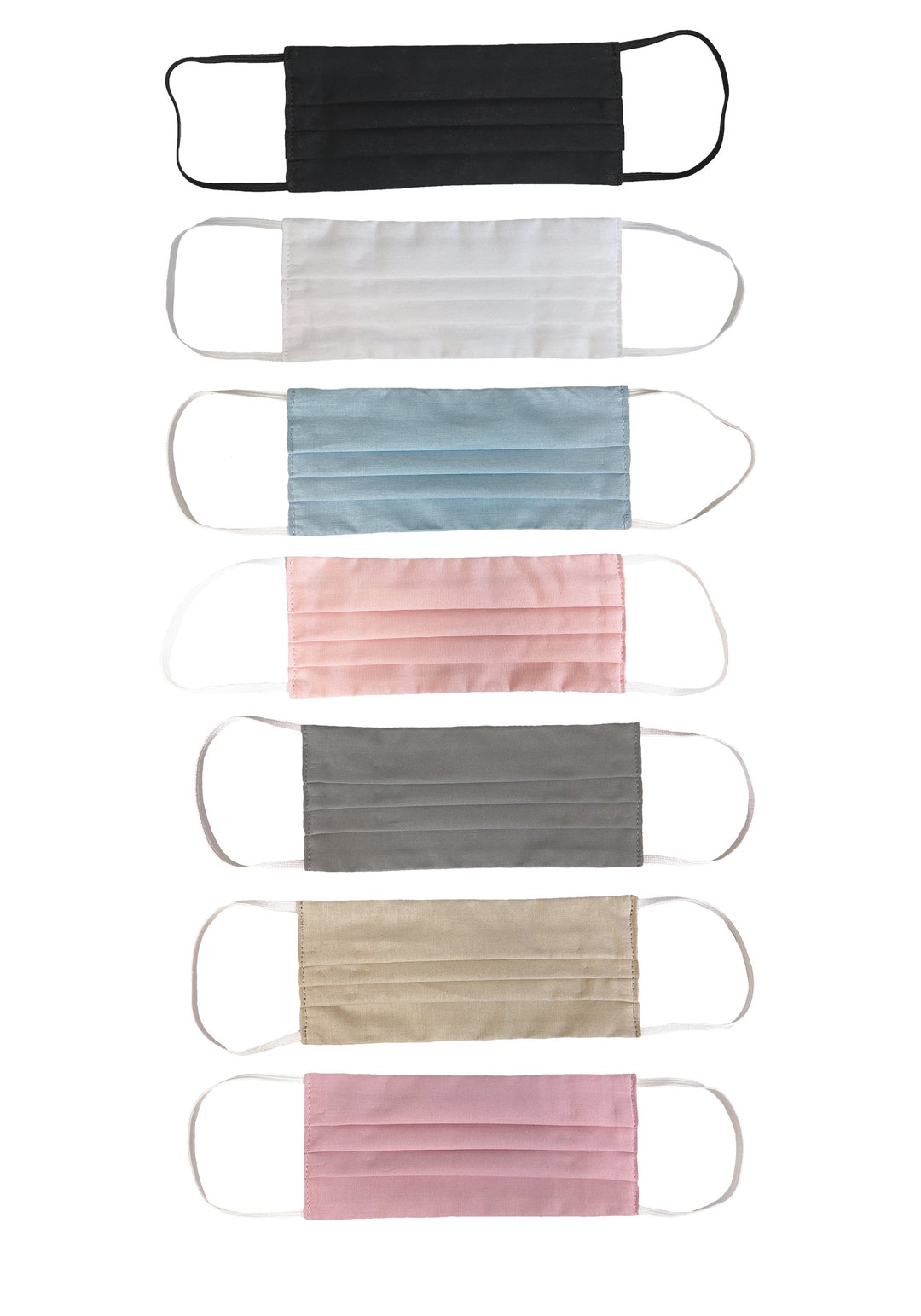 100% Soft Cotton, Reusable, Washable, Comfortable, Breathable Face Mask ...