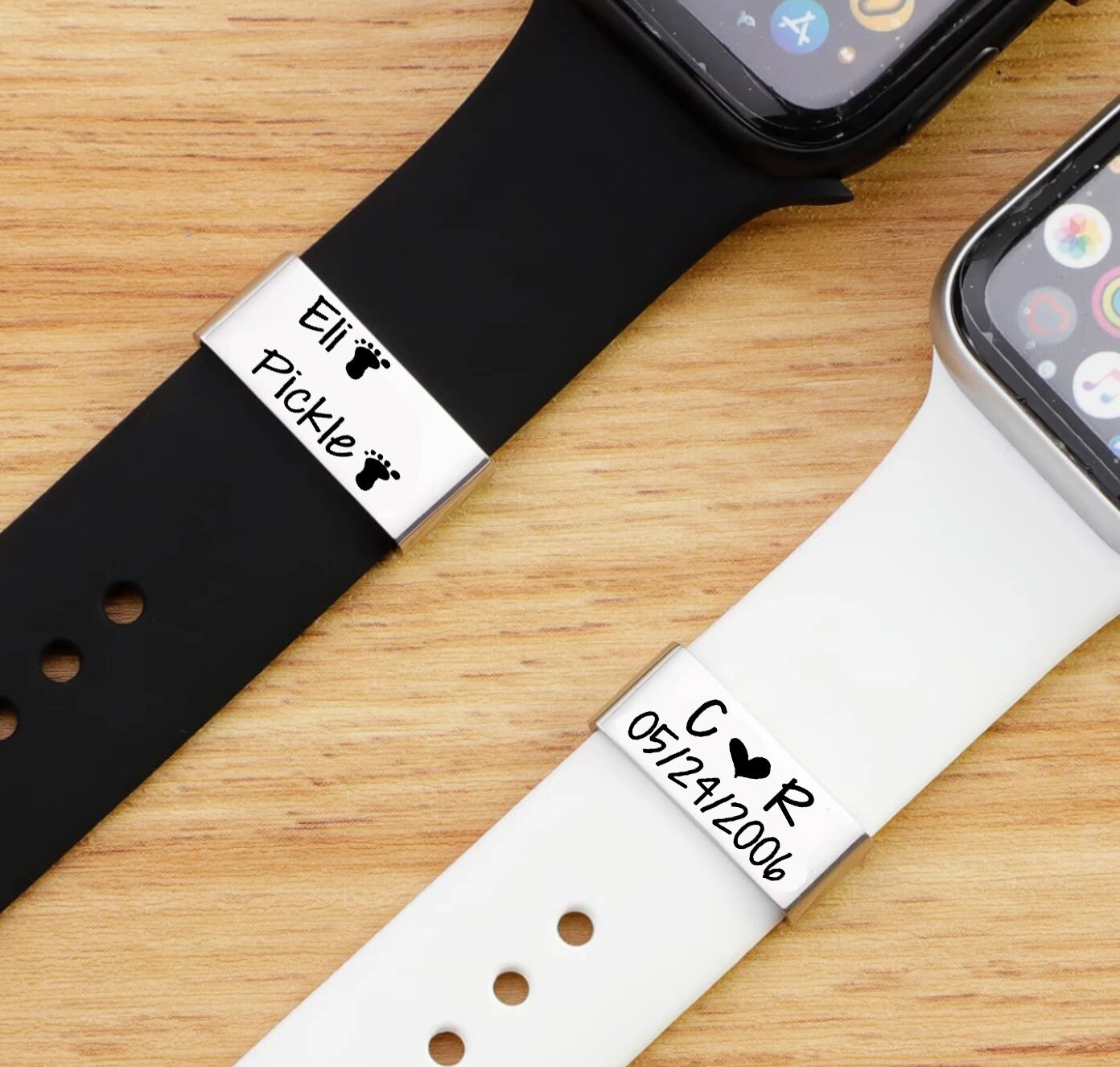 Personalized Watch Band Charm Watch Charm Fathers Day Gift - Etsy