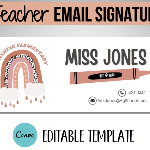 Email Signature - Etsy