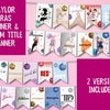Taylor Swift Party Decorations, Printable Taylor Swift Party Signs ...