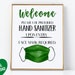 Face Mask Sign, Social Distance Sign Printable, Please Sanitize Sign ...