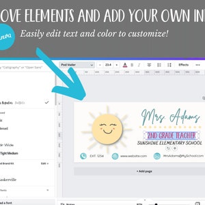 Teacher Email Signature, Email Template for Teachers, Email Signature ...