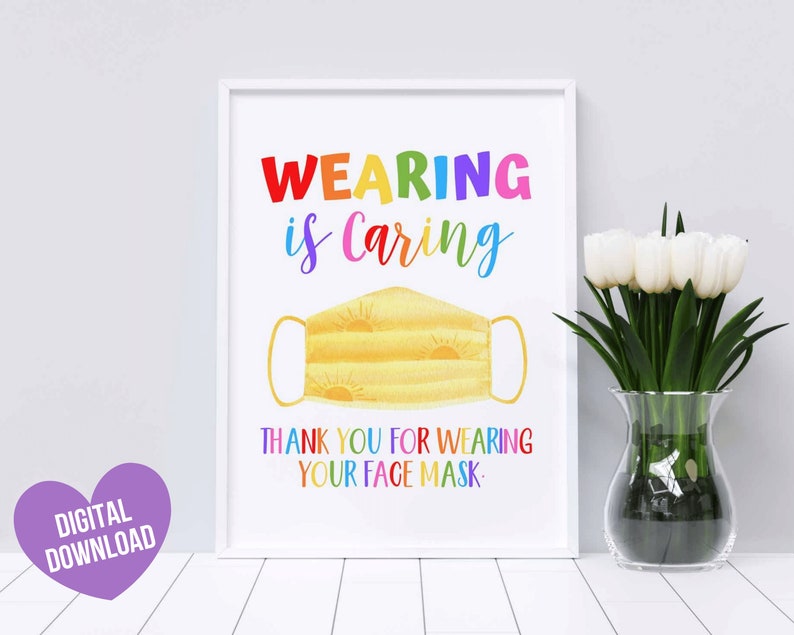 School Classroom Covid Safety Signs Printable Back to School - Etsy