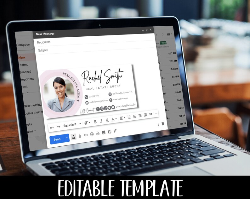 Email Signature Template Business Card Template Bundle | Etsy