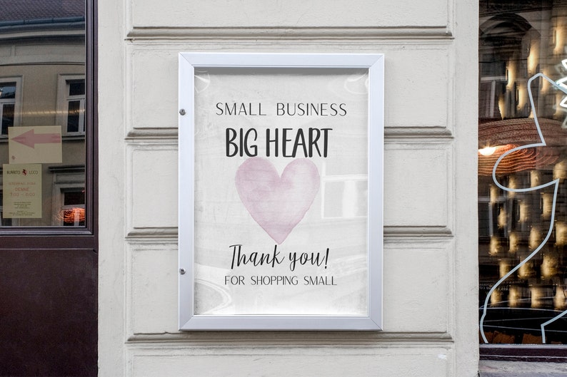 Small Business Thank You Printable Thank You for shopping | Etsy
