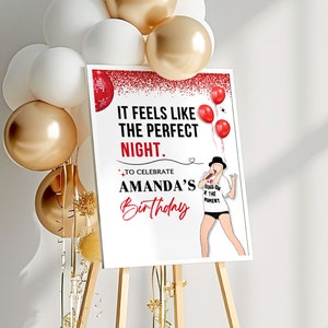 Taylor Swift Party Decorations, Printable Taylor Swift Party Signs ...