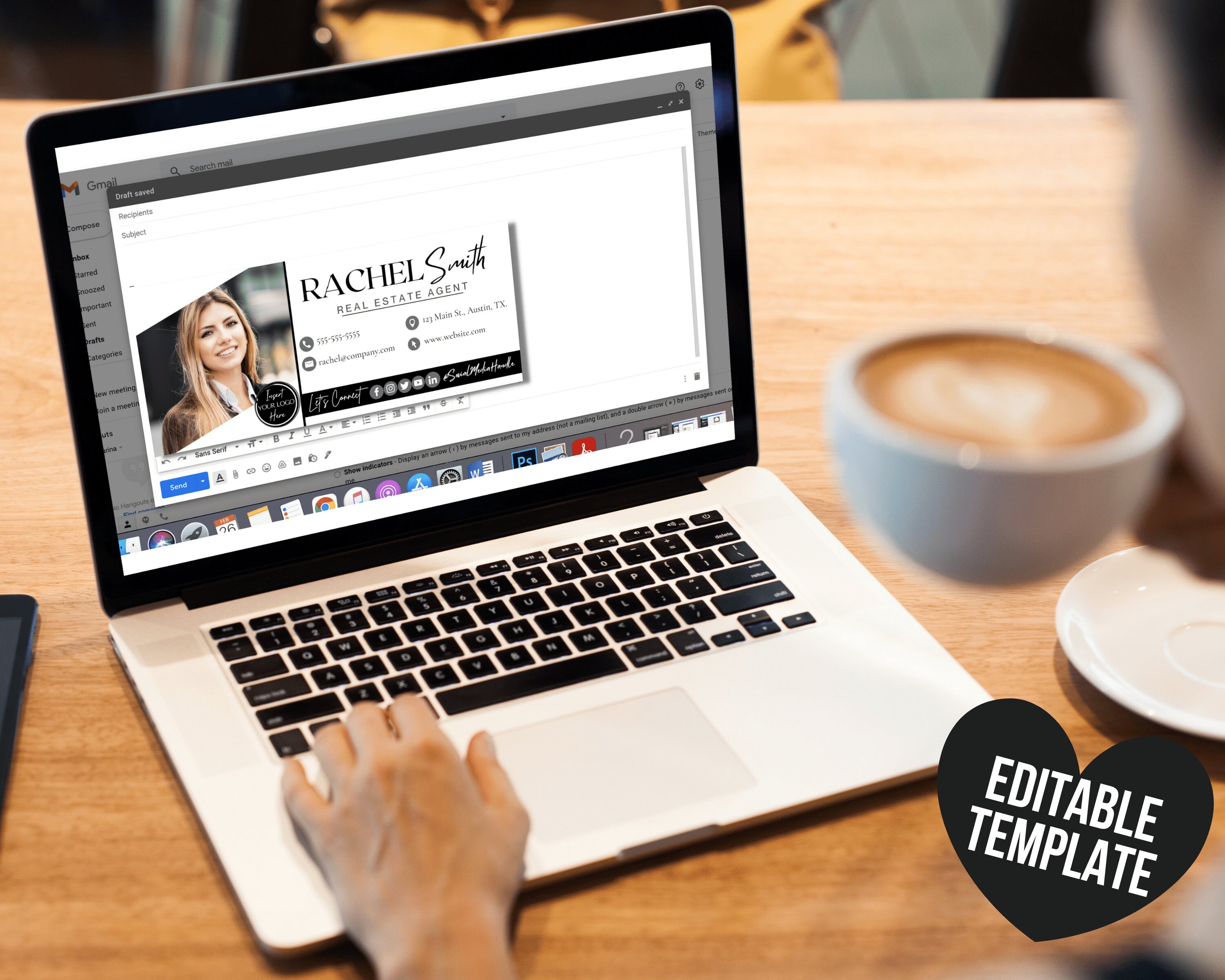 Email Signature Template Business Card Template Bundle - Etsy