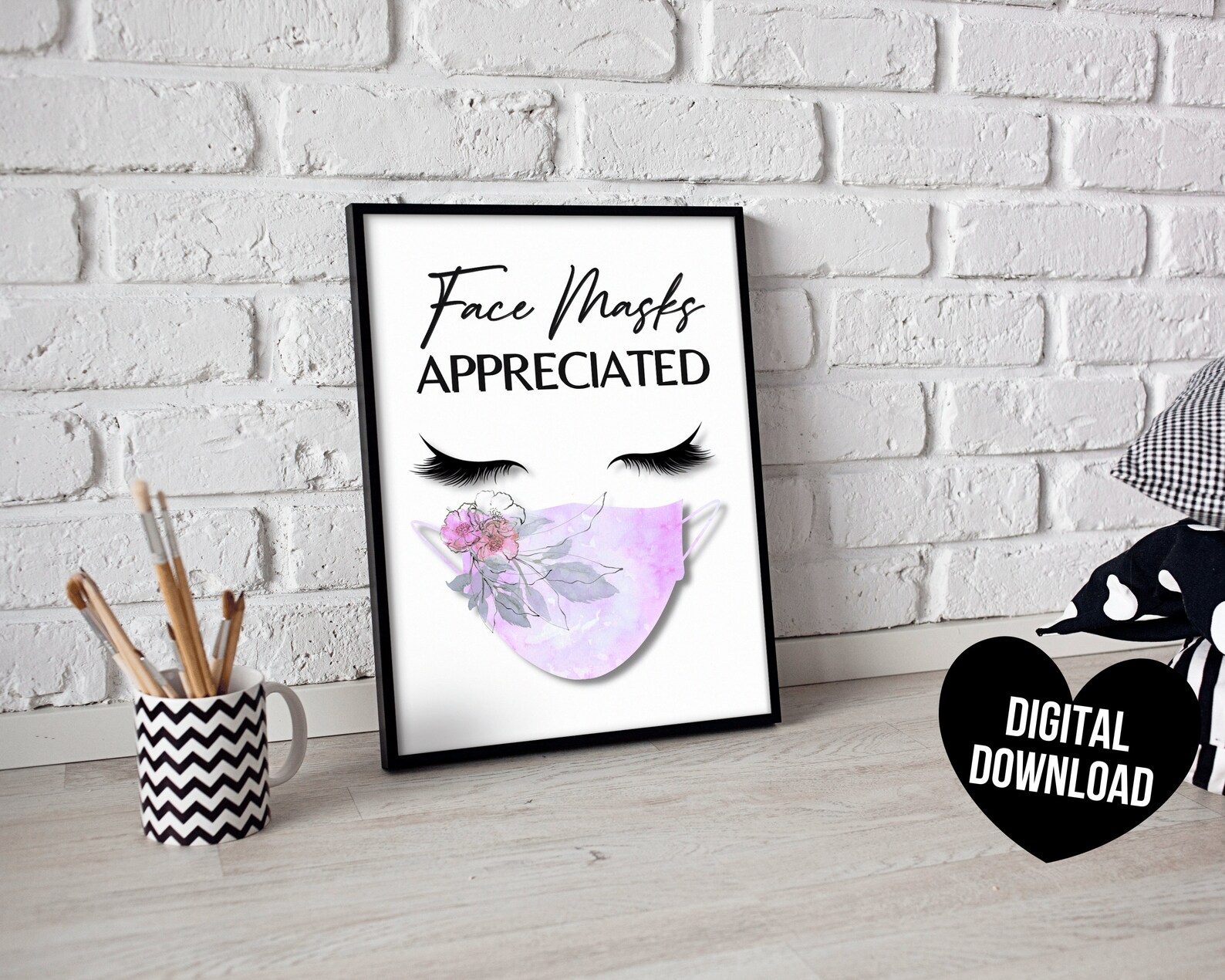 Face Mask Sign BUNDLE Mask Required Sign Printable Please - Etsy