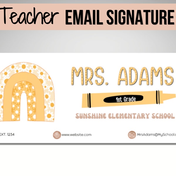 Email Signature - Etsy