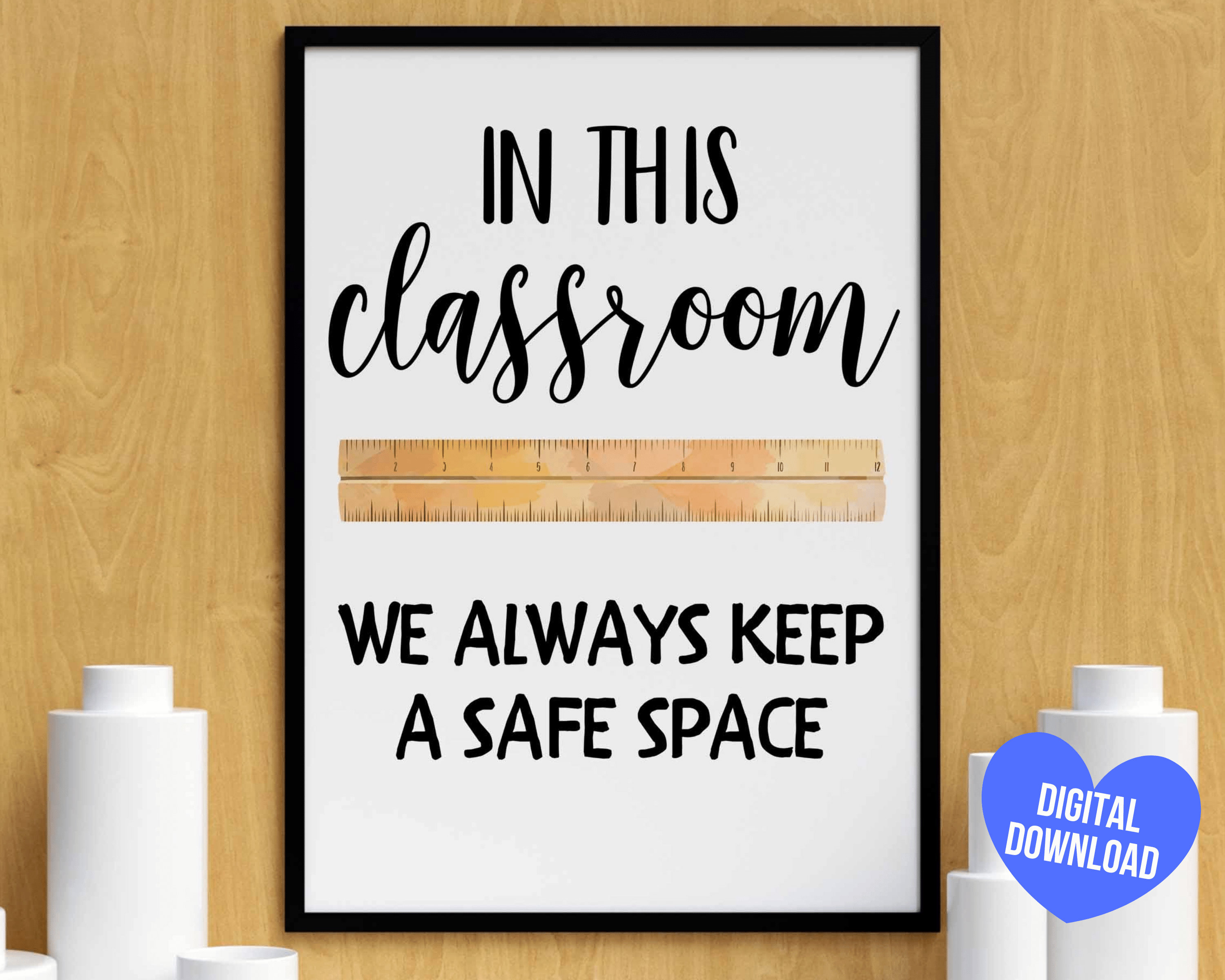 Covid Classroom Sign School Safety Signs for Teachers | Etsy