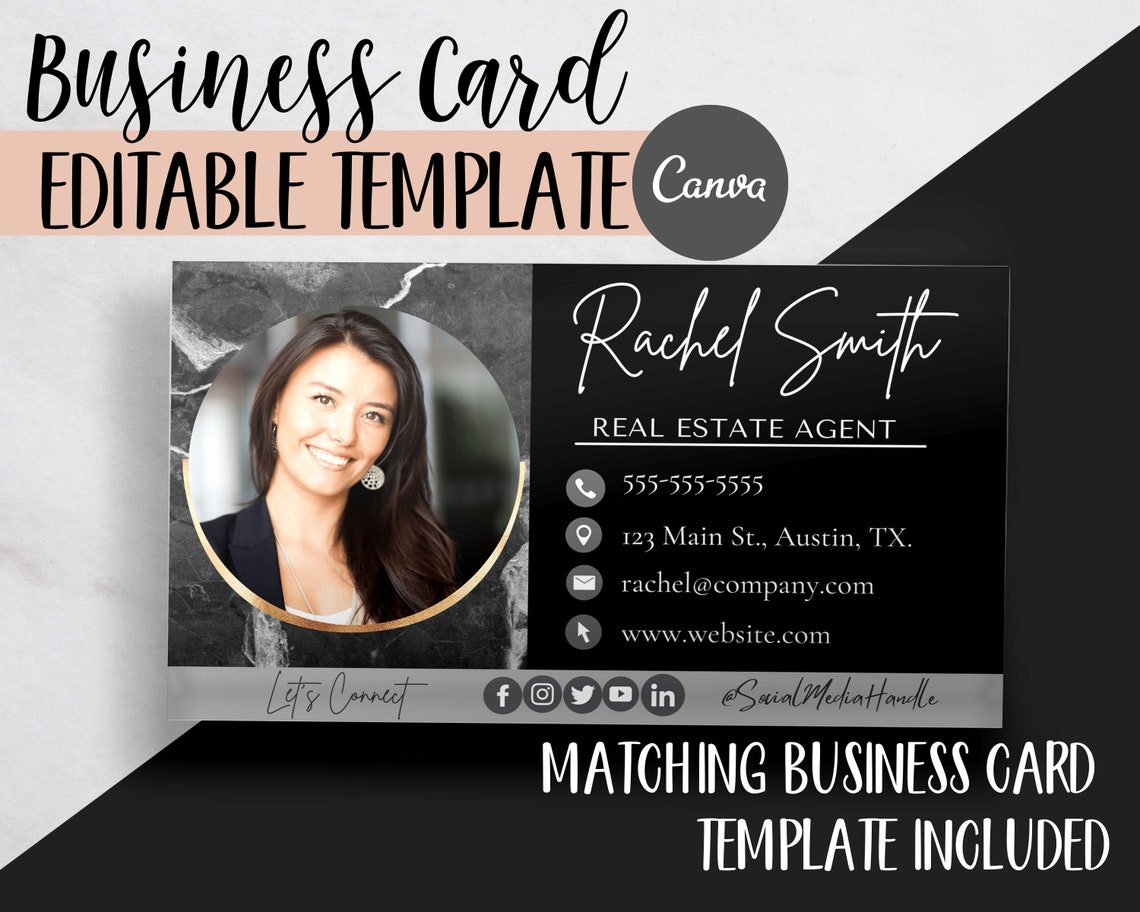 Email Signature Template Business Card Template Bundle - Etsy