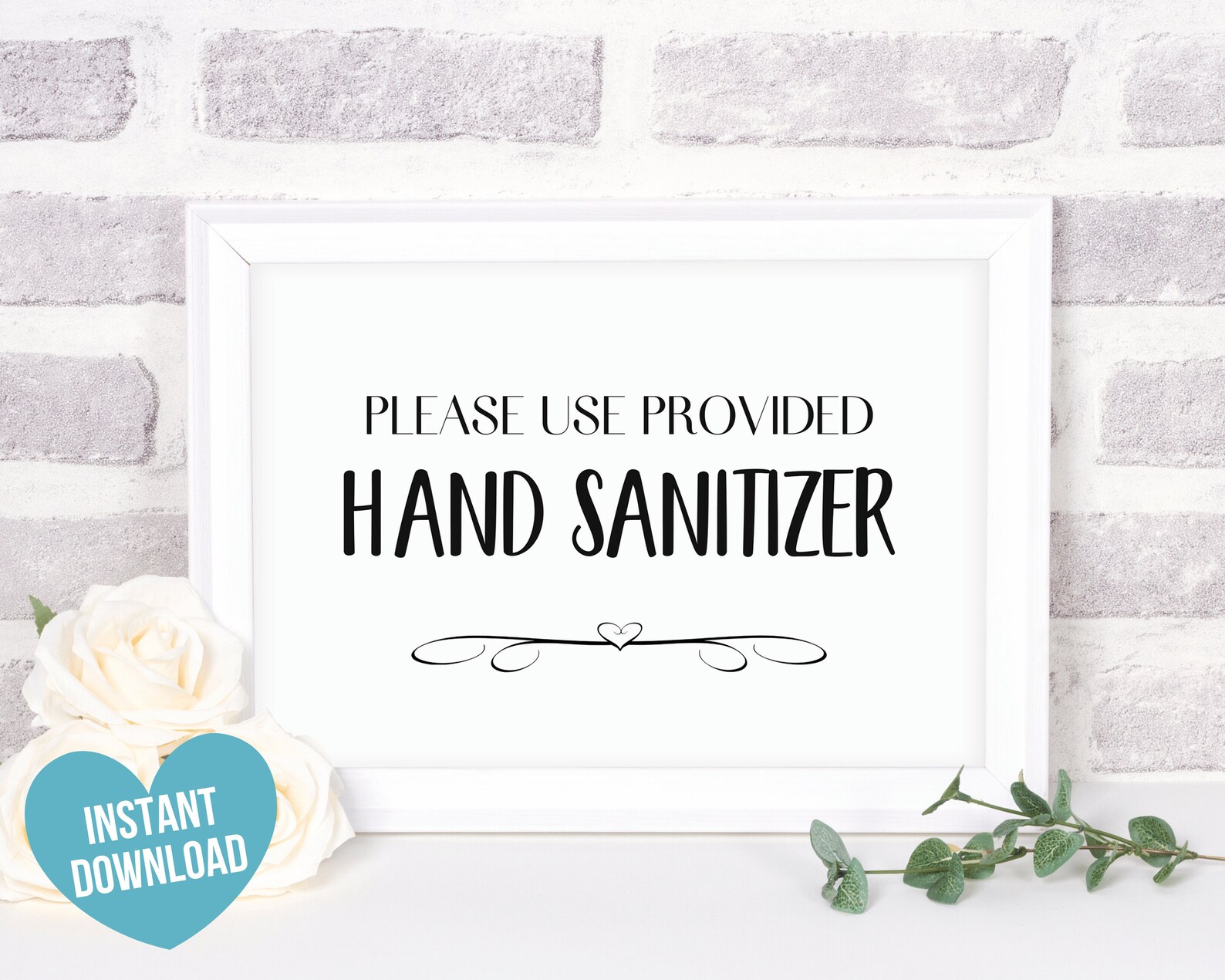 Please Sanitize Sign PRINTABLE Hand Sanitizer Sign Please | Etsy