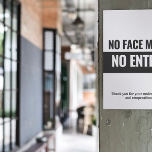 Face Mask Sign Printable, Face Mask Required Printable for Business ...