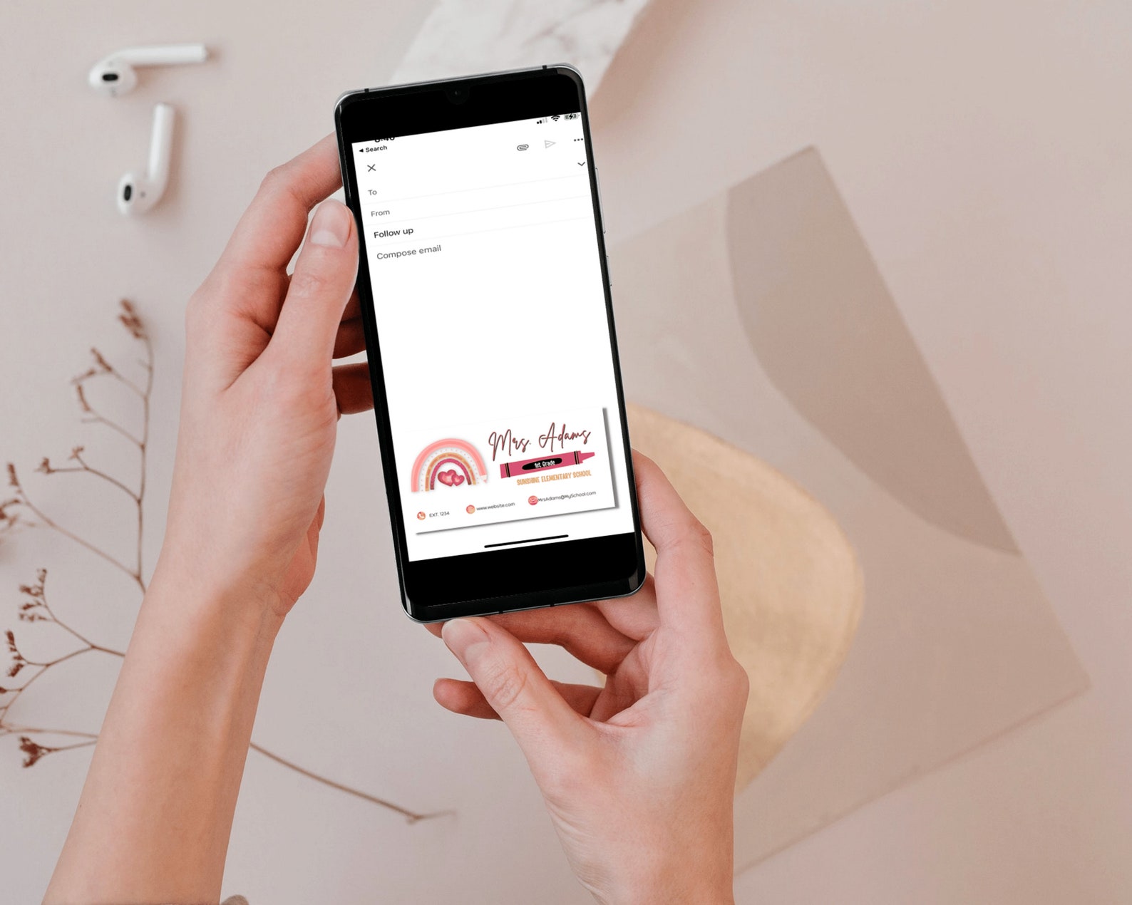 Teacher Email Signature Email Template for Teachers Email - Etsy