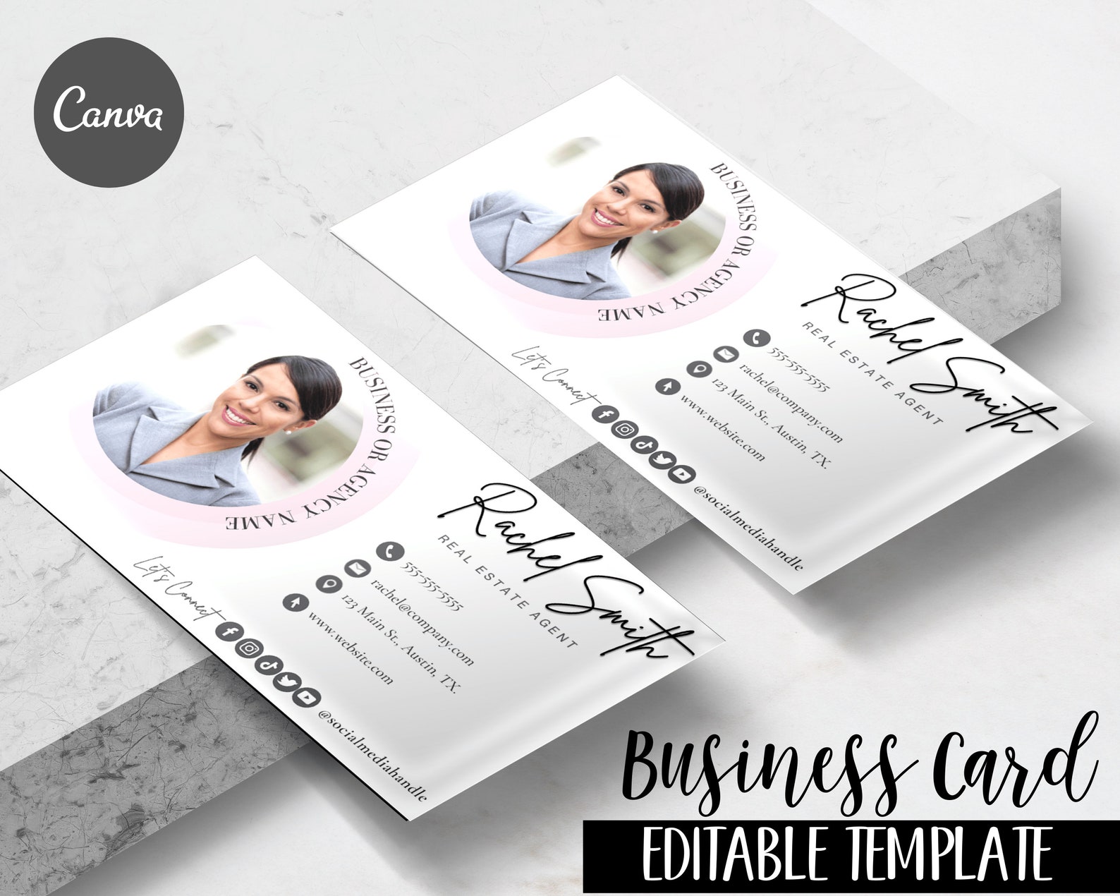 Email Signature Template Business Card Template Bundle | Etsy
