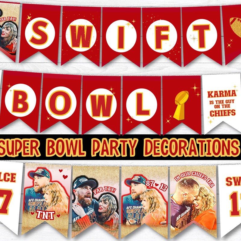Super Bowl Banner - Etsy