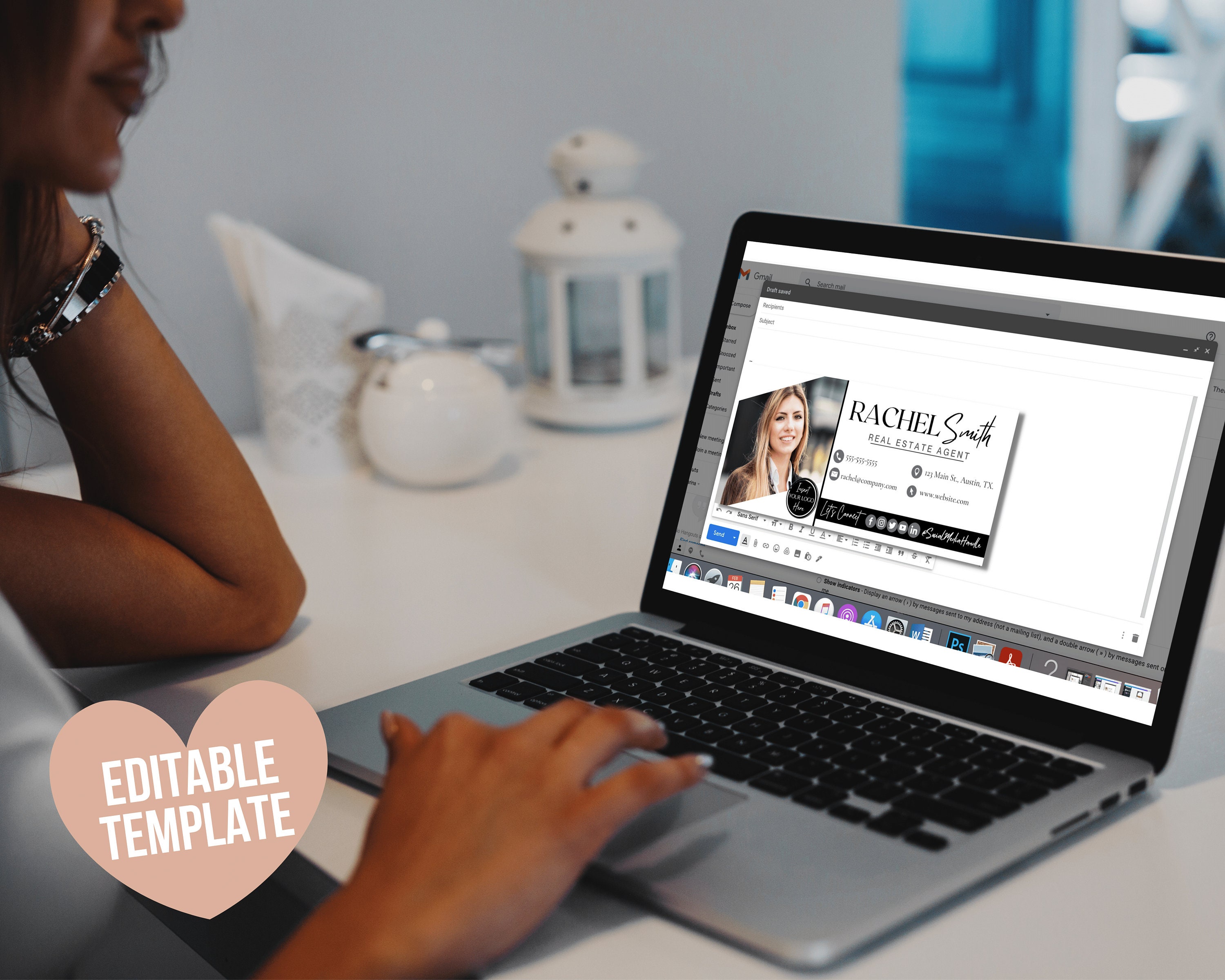 Email Signature Template Business Card Template Bundle | Etsy