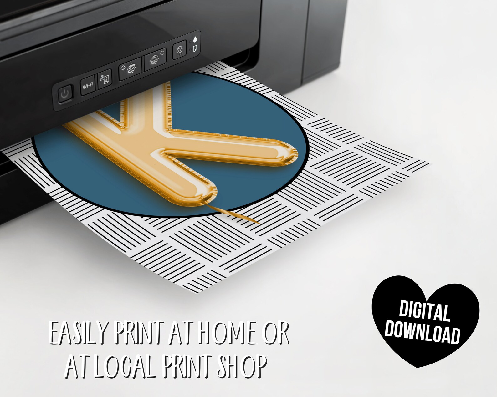 Gold Foil Balloon Alphabet Posters Number Posters Classroom - Etsy