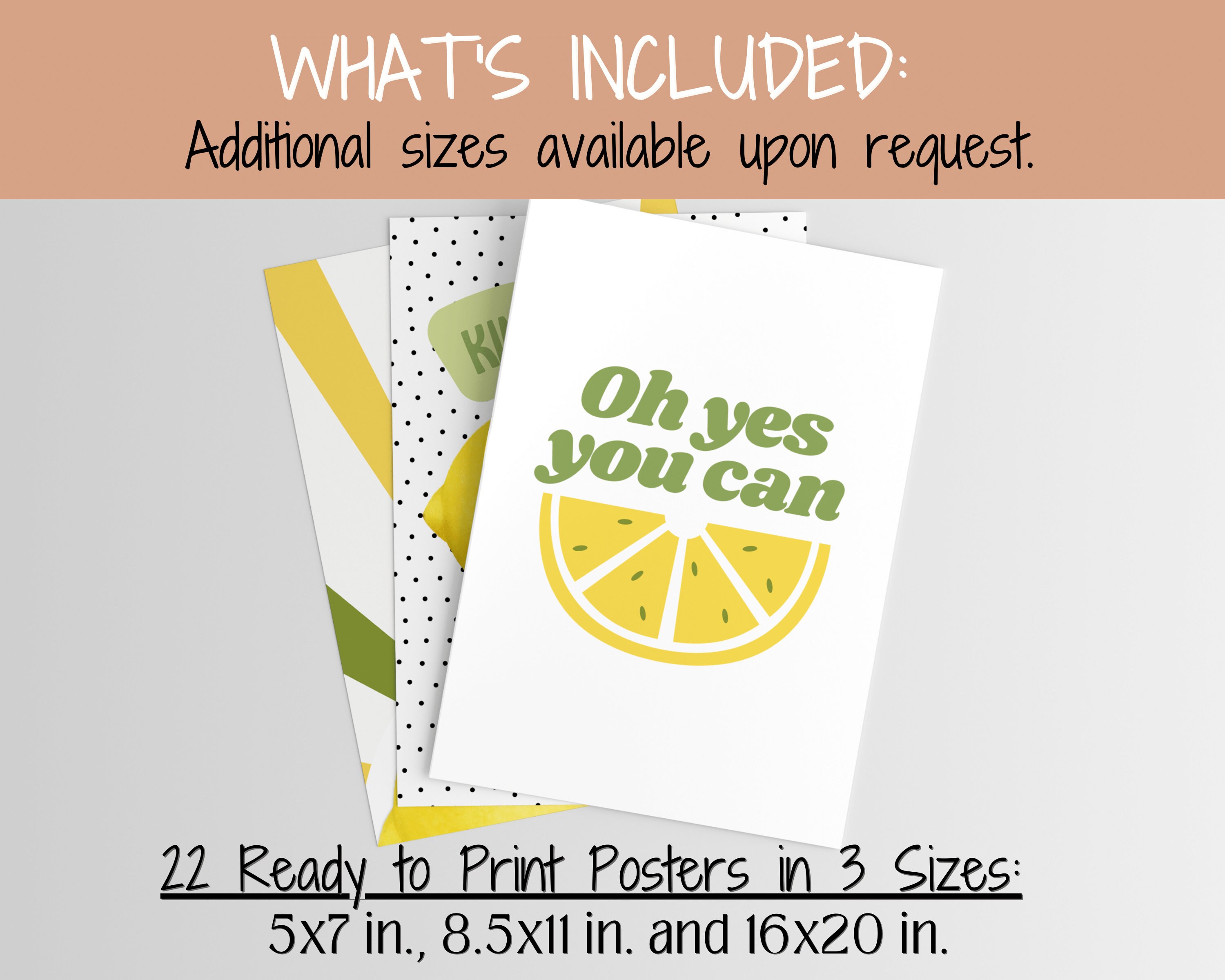 Classroom Decor Bundle Lemon Classroom Decor Elementary - Etsy