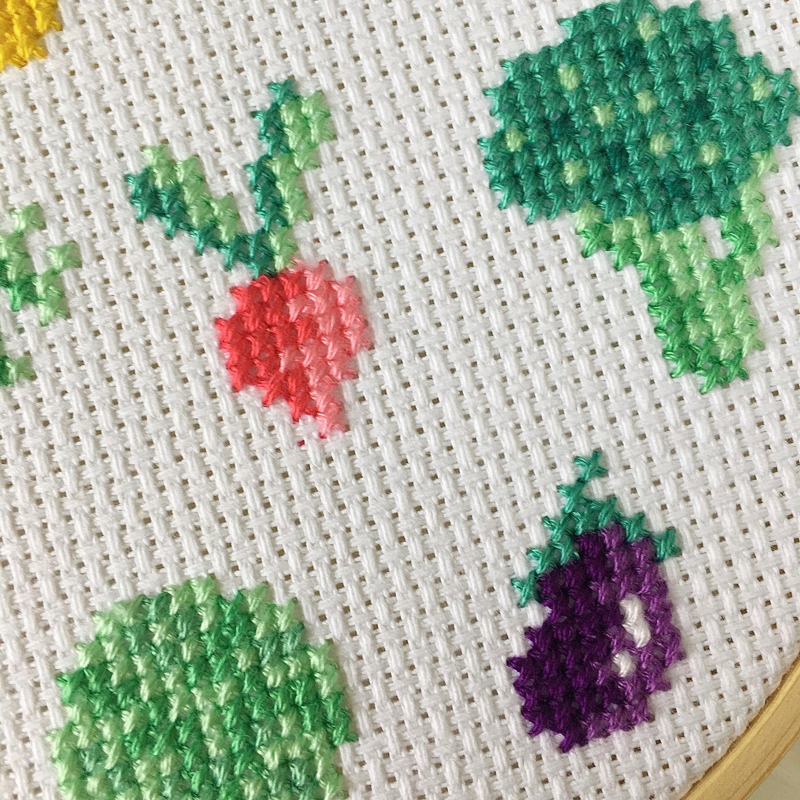 Vegetable Cross Stitch Pattern (instant PDF Download) - Etsy
