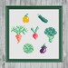 Vegetable Cross Stitch Pattern (instant PDF Download) - Etsy