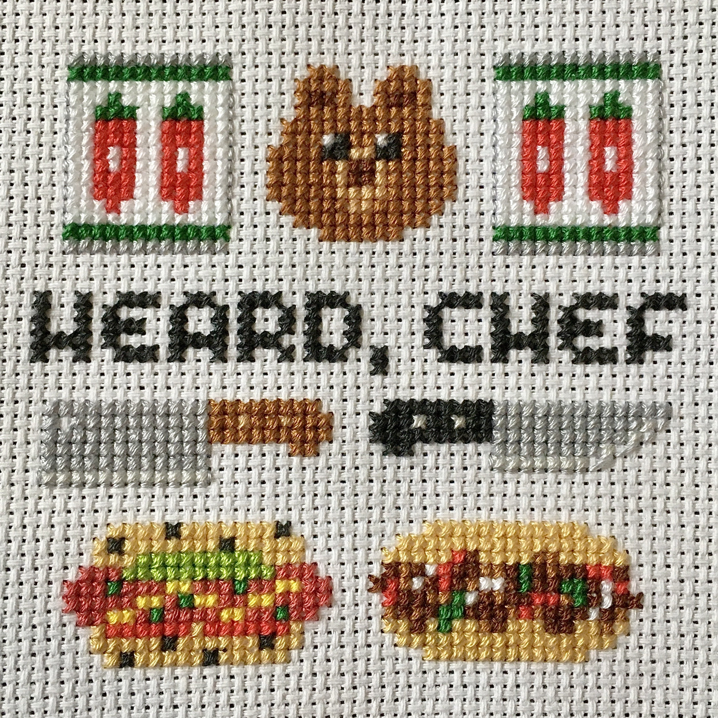 The Bear TV Show Cross Stitch Pattern instant PDF Download Hulu FX Yes ...