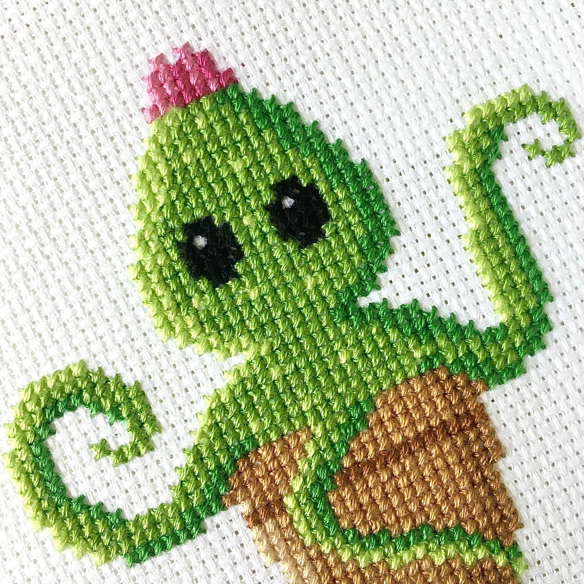 Plant Monster Cross Stitch Pattern instant PDF Download - Etsy