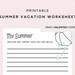 Printable Summer Journal Activity iPad Goodnotes - Etsy