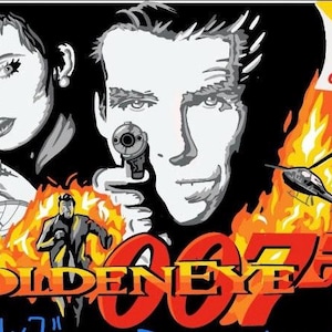 007 Goldeneye 64 Game Box Patch - Etsy