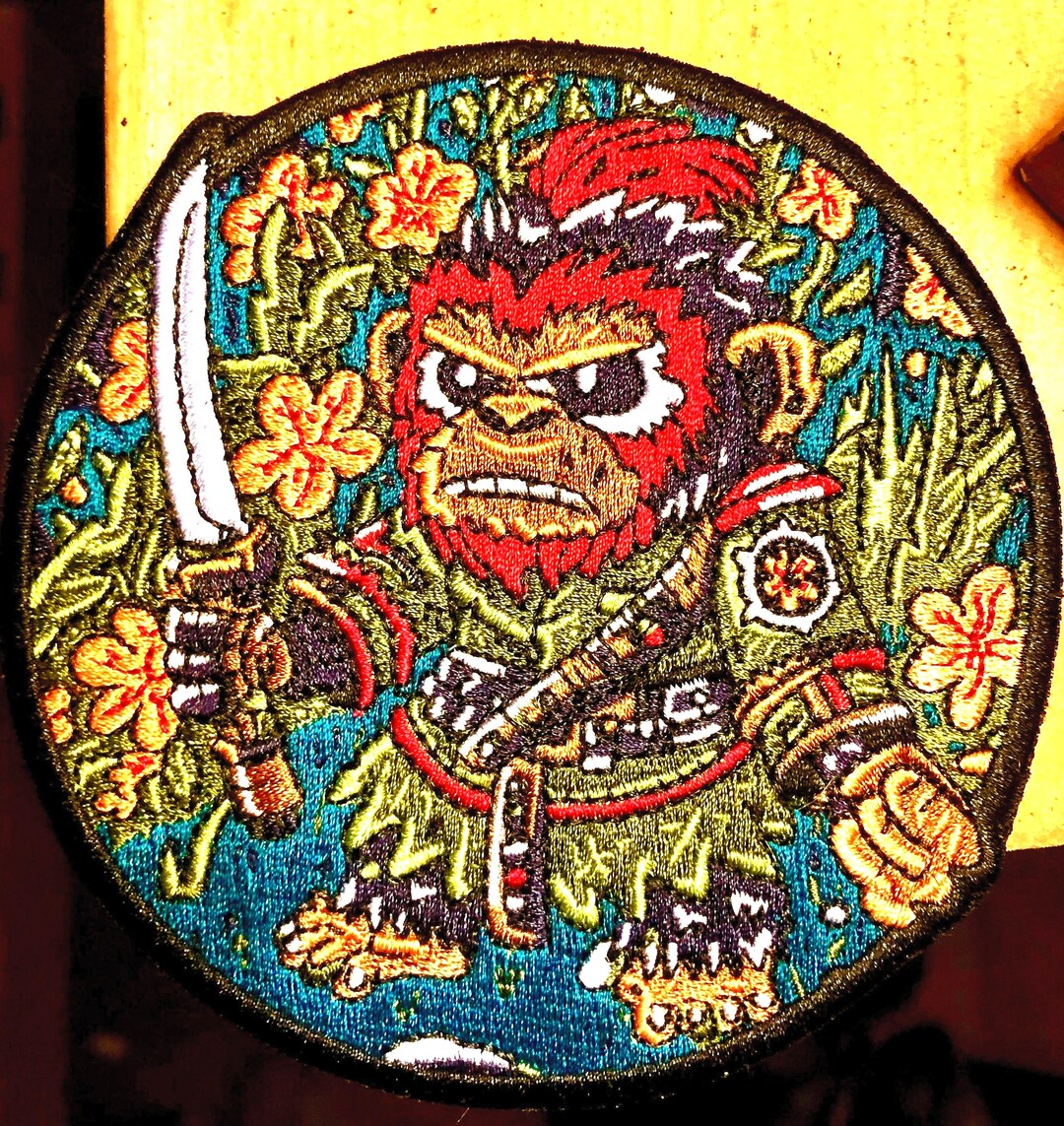 Donkey Kong Patch - Durian Kingdom Ninjape - Etsy