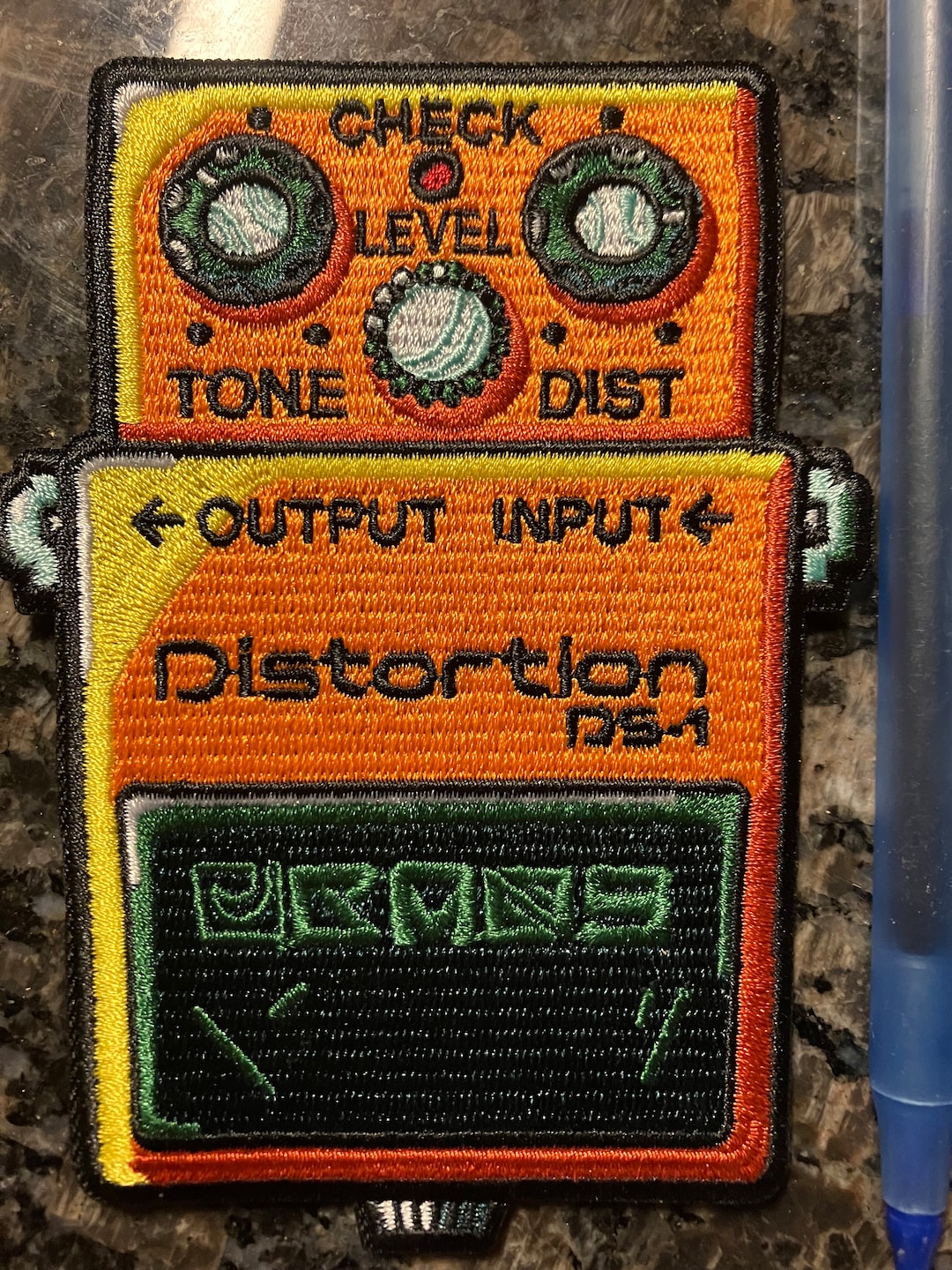 BOSS Distortion DS-1 Guitar Pedal DIY Music Lovers Patch - Etsy