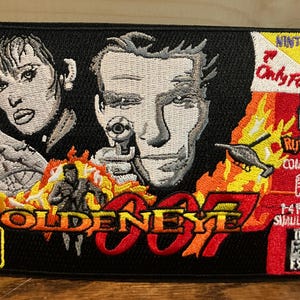 007 Goldeneye 64 Game Box Patch - Etsy