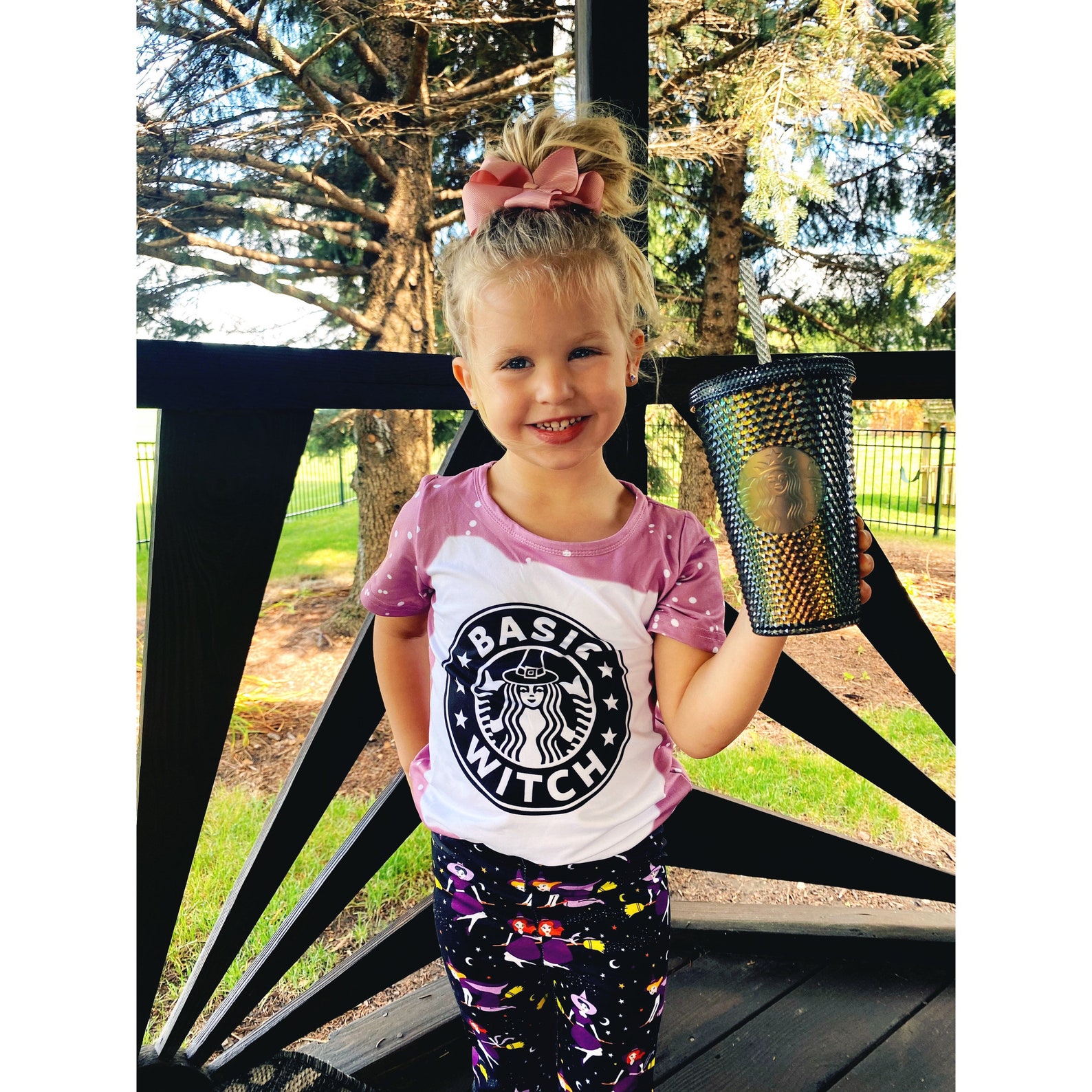 Basic Witch Outfit With Purple Top Bottom Witch Pants - Etsy