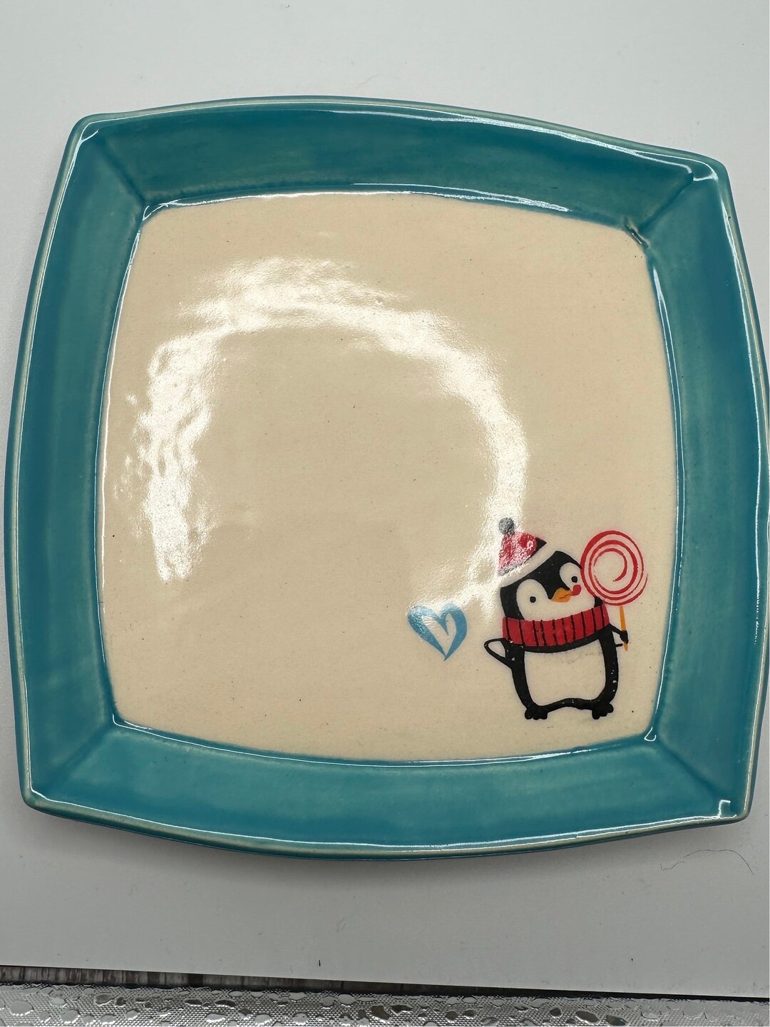 Square Tray - Penguin - Etsy