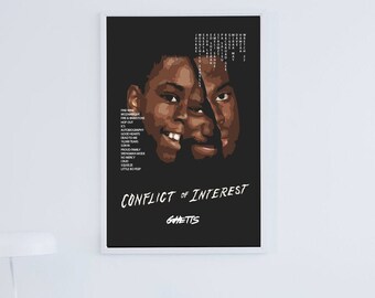 Ghetts Poster - Etsy