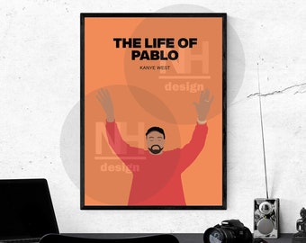 Life of Pablo Digital Poster - Etsy