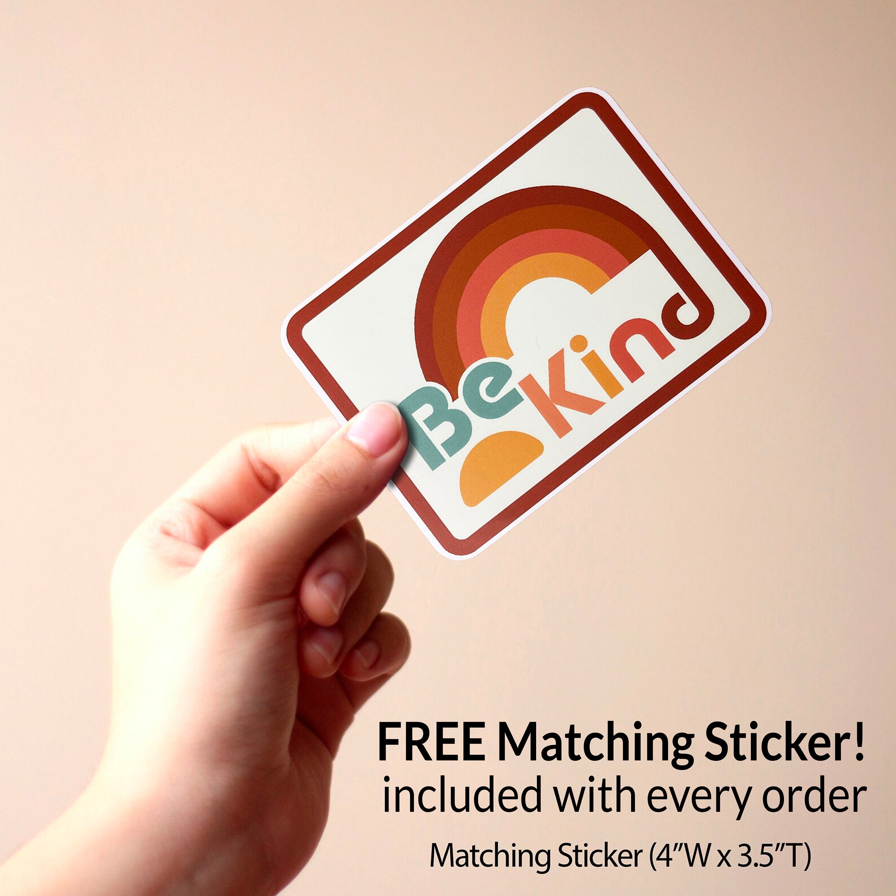 Be Kind Patch Be Kind With Rainbow Embroidered Iron-on Patch - Etsy