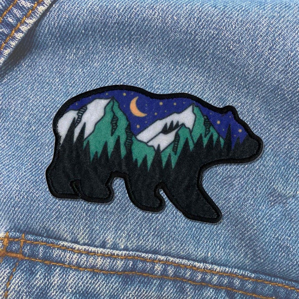 Embroidered Bear Patches - Etsy