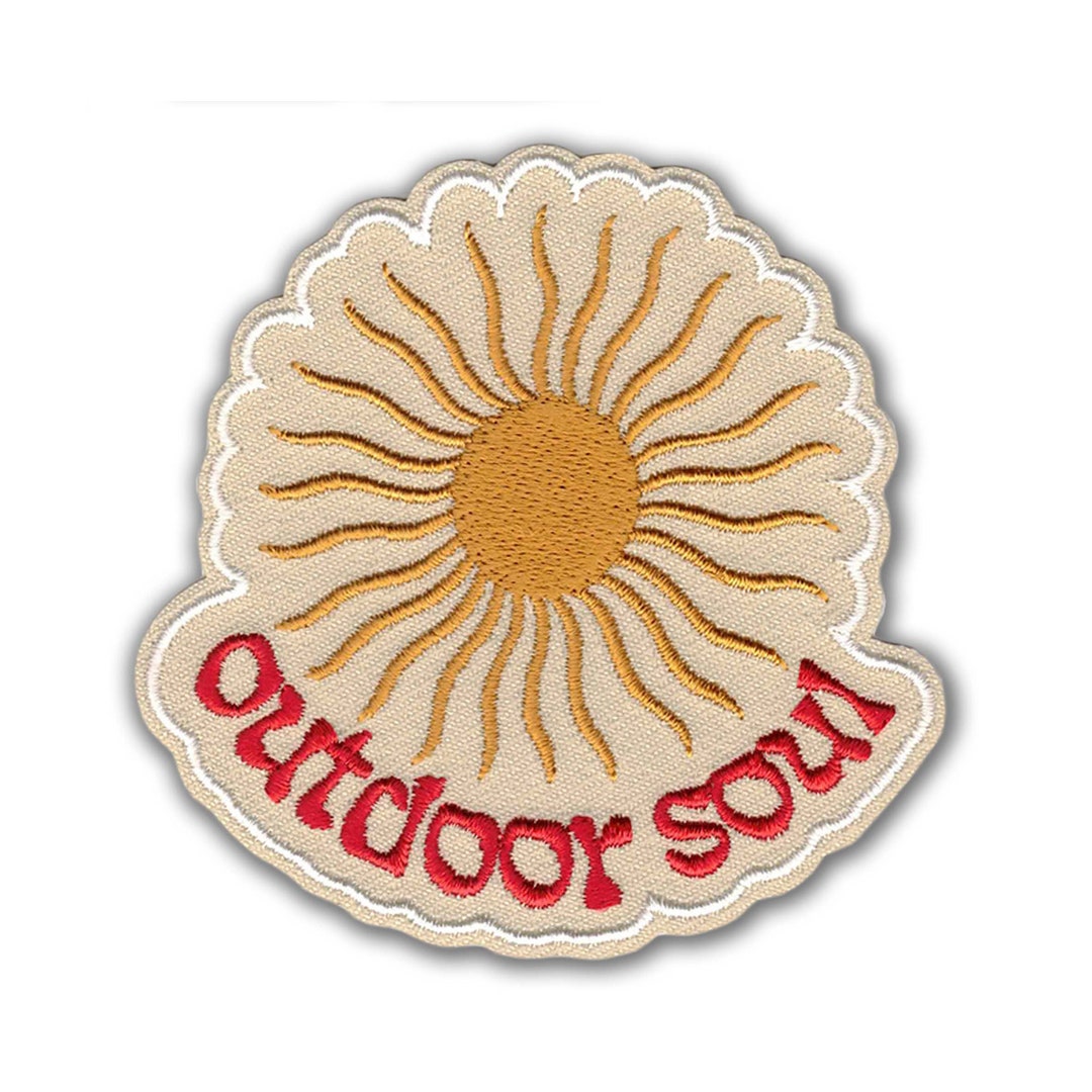 Outdoor Soul Patch Outdoor Embroidered Iron-on Patch - Etsy