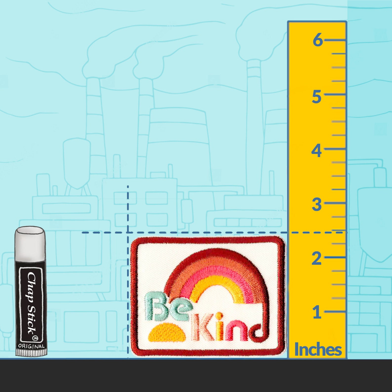 Be Kind Patch Be Kind With Rainbow Embroidered Iron-on Patch - Etsy