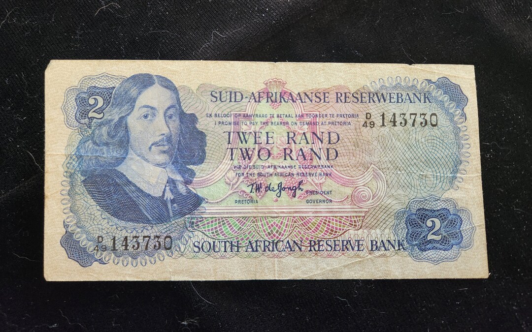South African 2 Rand 1974 1976 - Etsy